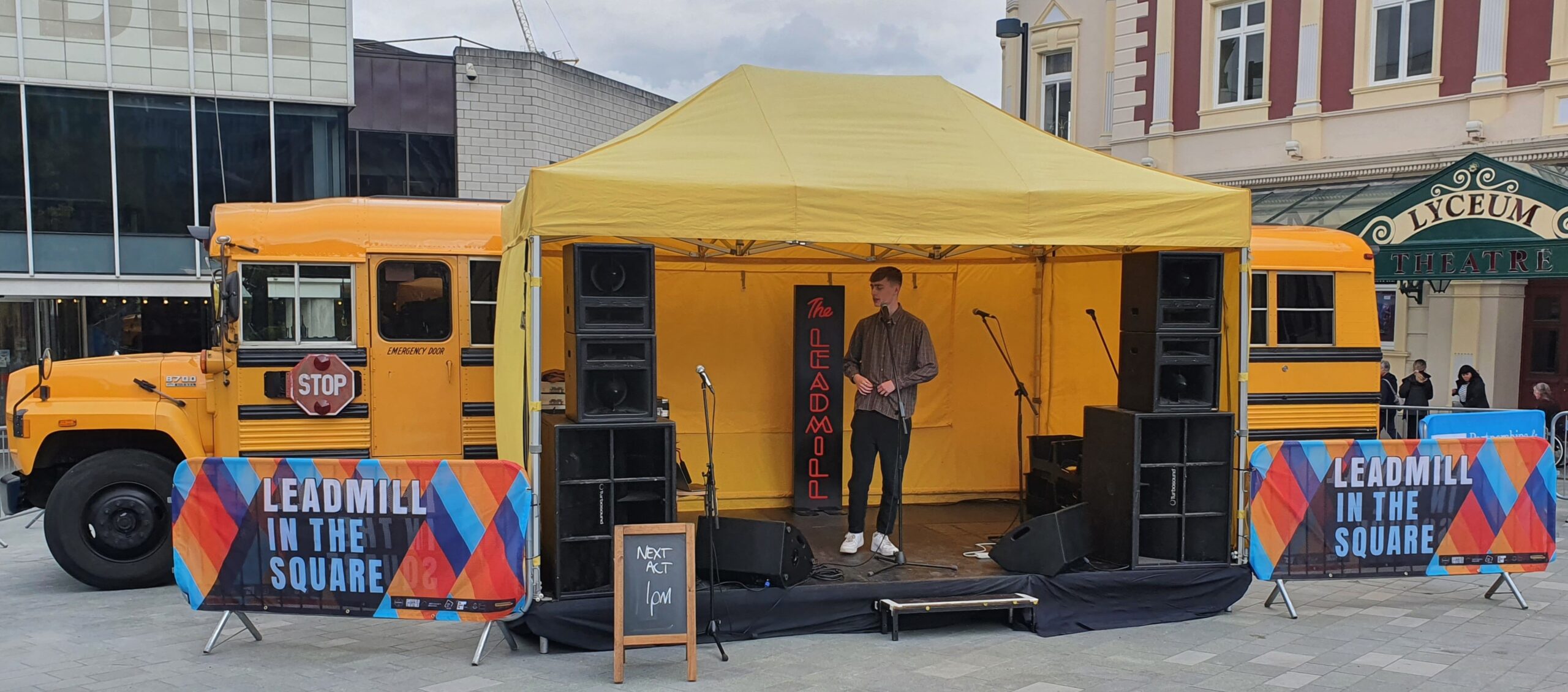 American School Bus Hire Yellow Bus Events