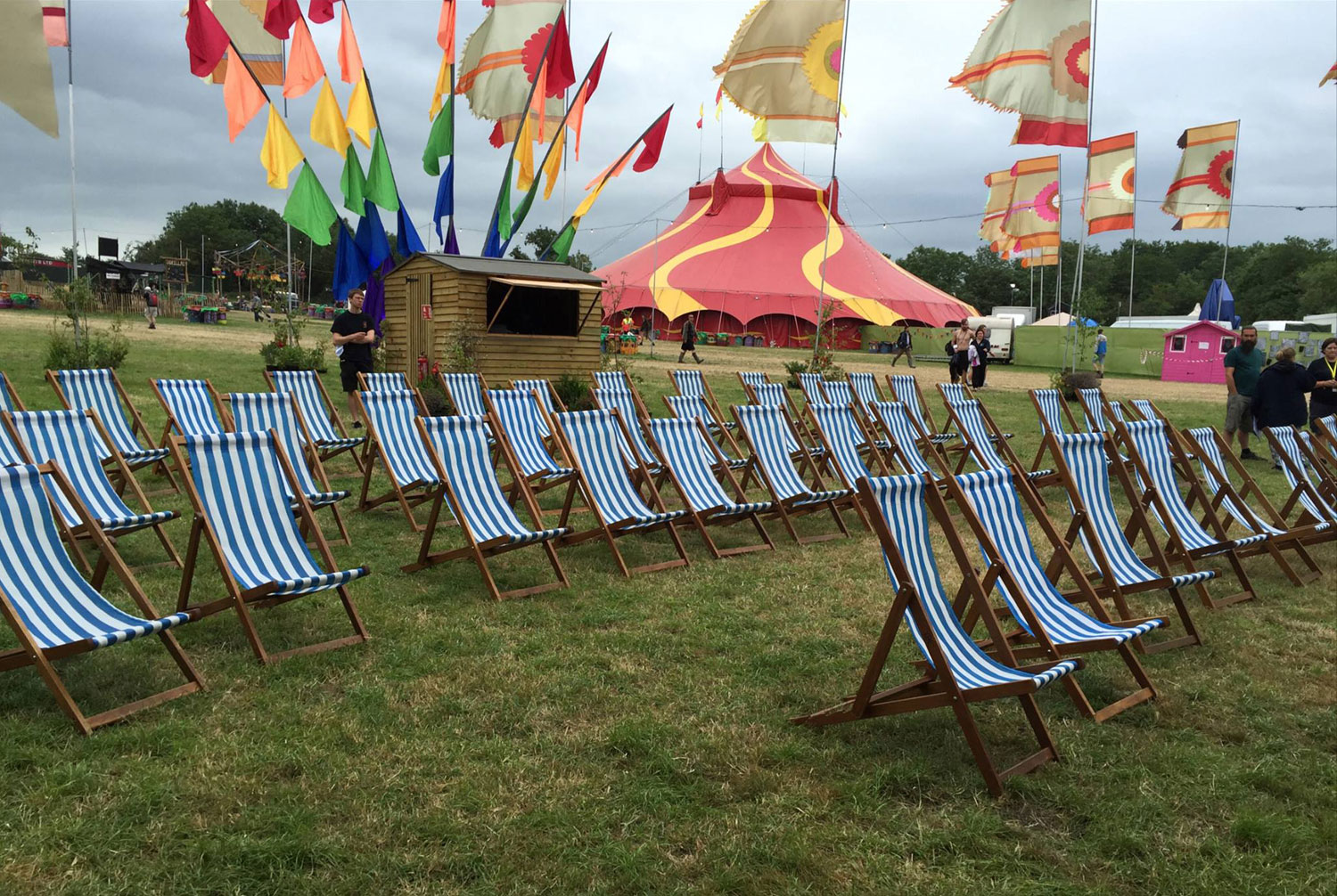 Deck Chair Hire | Yellow Bus Events